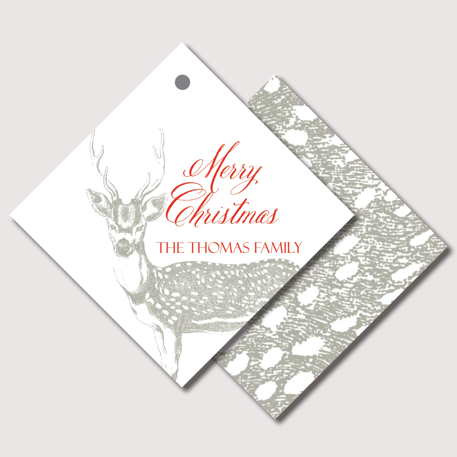 Square Gift Tags– Paper Cadeau
