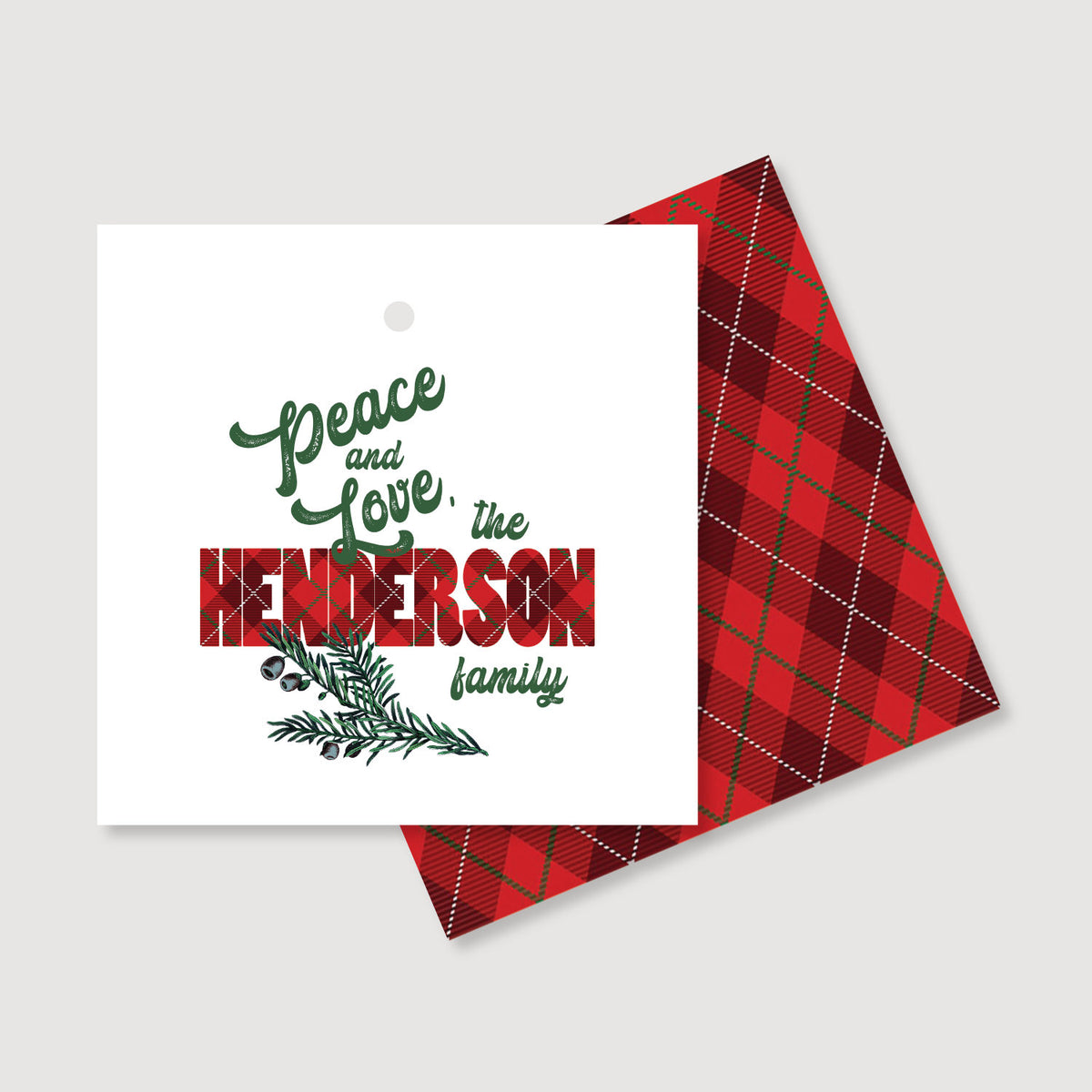 Square Gift Tags– Paper Cadeau